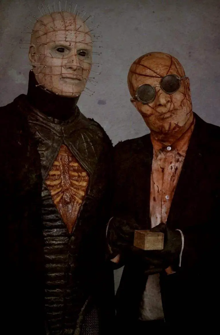 Check Out Pinhead and The Auditor in Hellraiser: Judgment